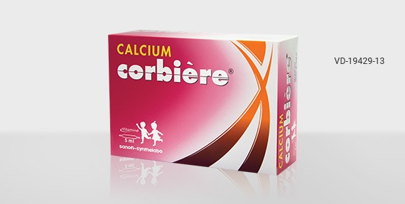 Trang sản phẩm - Calcium Corbiere product page